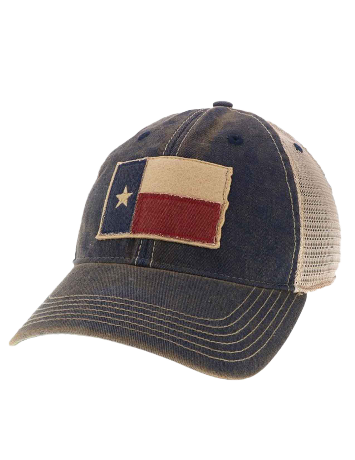 Texas Flag Trucker Adjustable Cap - Barefoot Campus Outfitter