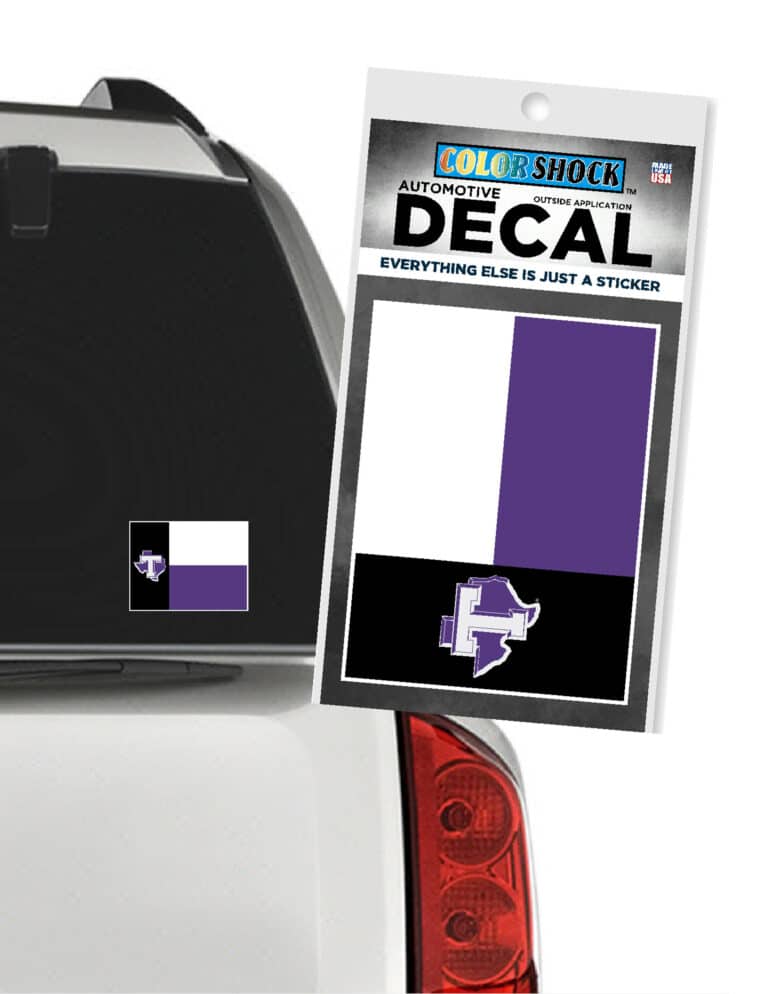 TSU Flag Decal - Barefoot Campus Outfitter