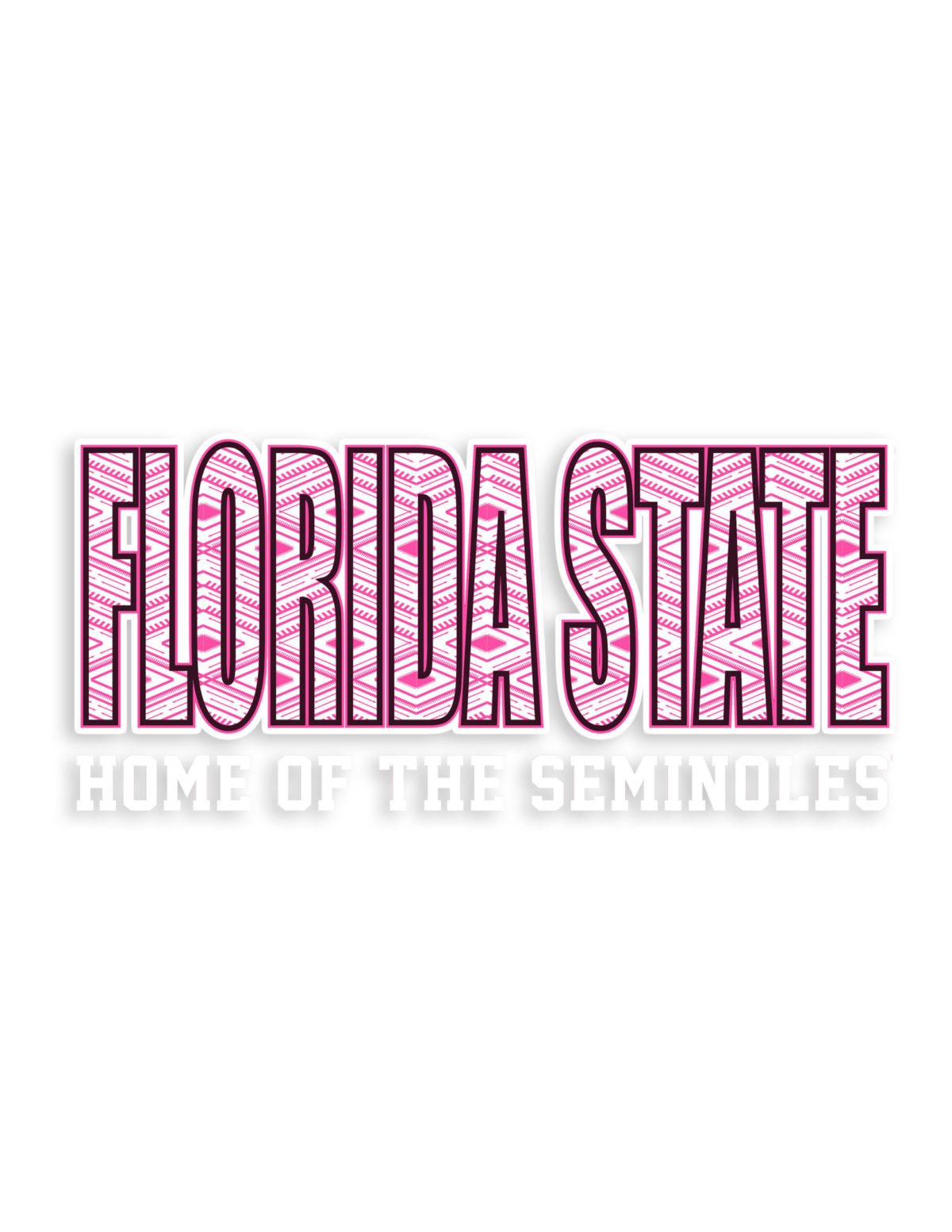 FSU Seminoles Arrow Decal - Barefoot Campus Outfitter