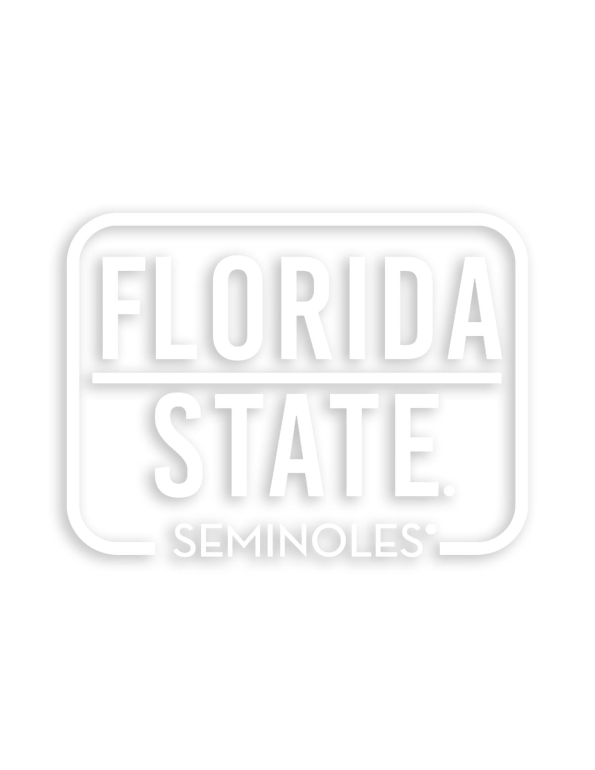 FSU Seminoles Arrow Decal - Barefoot Campus Outfitter