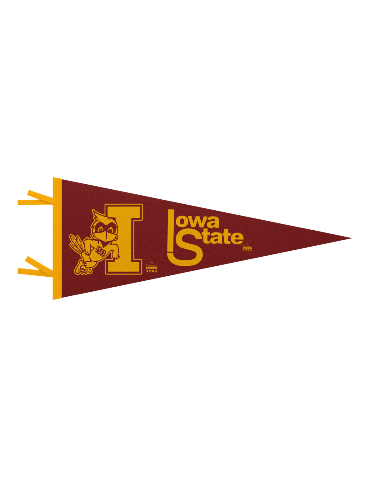 ISU Vintage Pennant - Barefoot Campus Outfitter