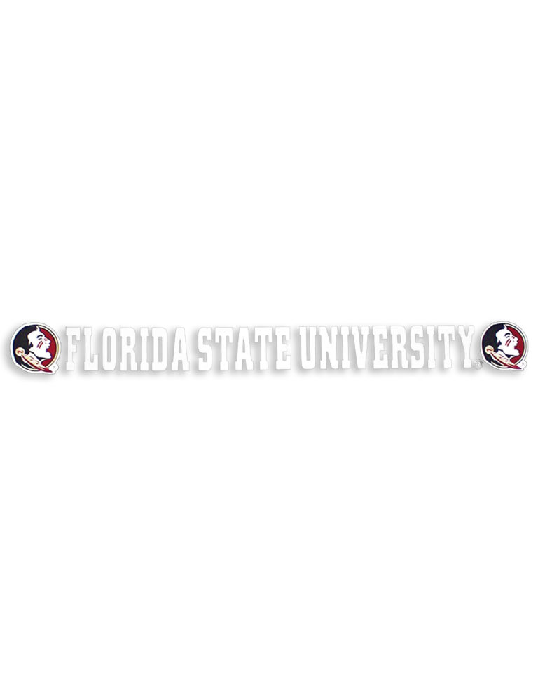 FSU Seminole Logo Glitter Decal - Barefoot Campus Outfitter