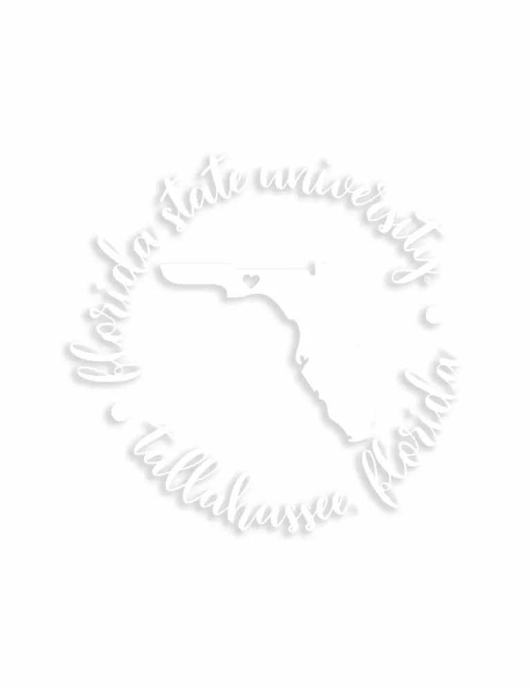 FSU Seminoles Arrow Decal - Barefoot Campus Outfitter