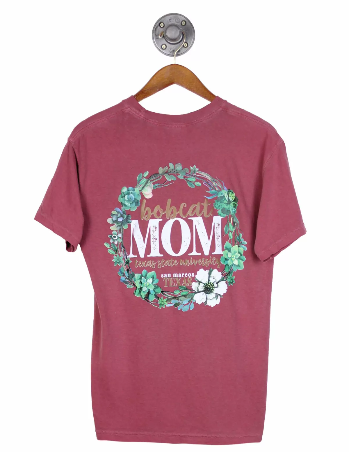 TXST Mom Circle of Love Decal - Barefoot Campus Outfitter