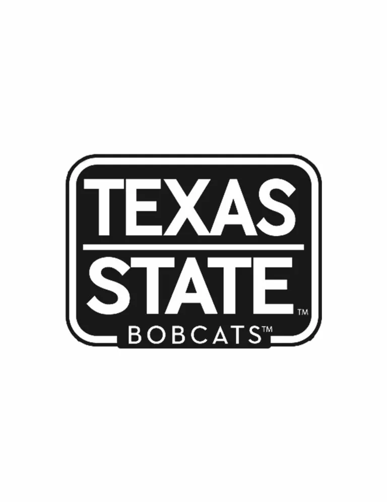 TXST Mascot Over TXST Alumni Decal - Barefoot Campus Outfitter