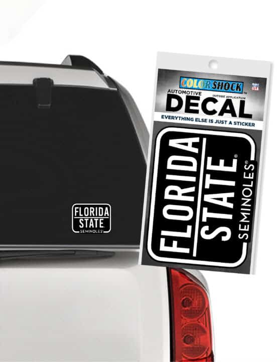 FSU Seminoles Taylor Decal - Barefoot Campus Outfitter