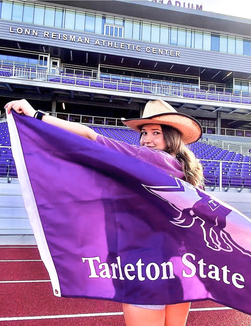 TSU New Texan Rider Flag - Barefoot Campus Outfitter