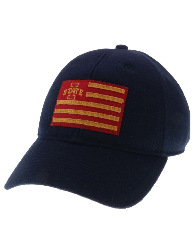 ISU Flag Wool Flannel Cap - Barefoot Campus Outfitter