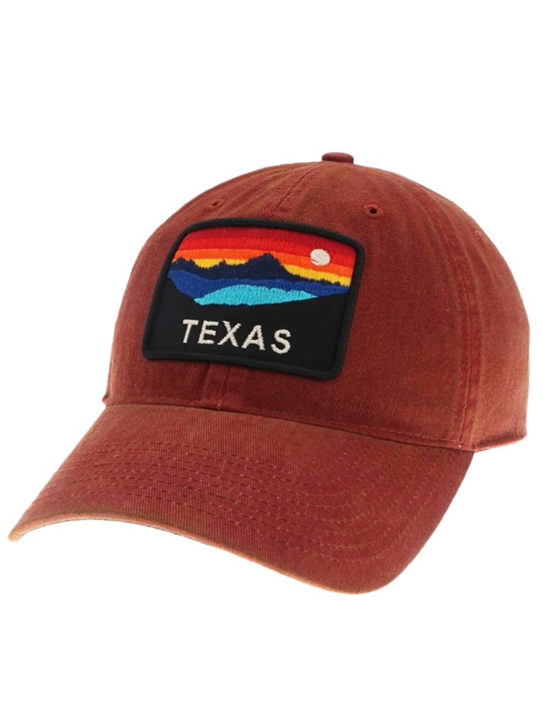 Republic of Texas Shape Truck Adjustable Cap - Barefoot Campus Outfitter