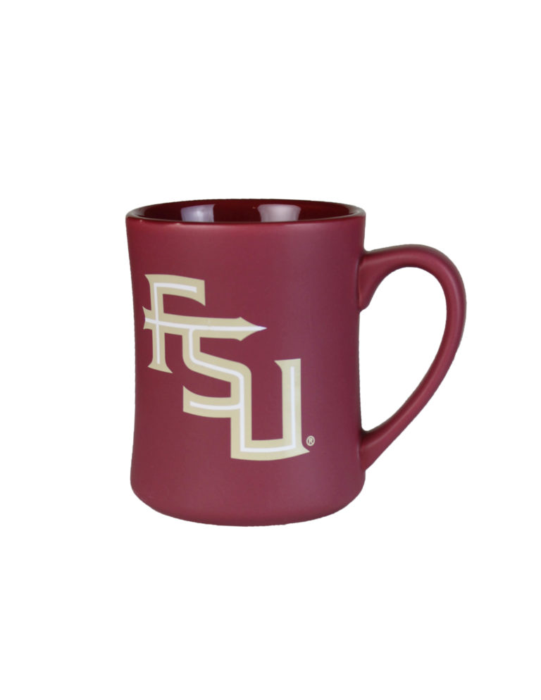 FSU Logo With Mascot Mug - Barefoot Campus Outfitter