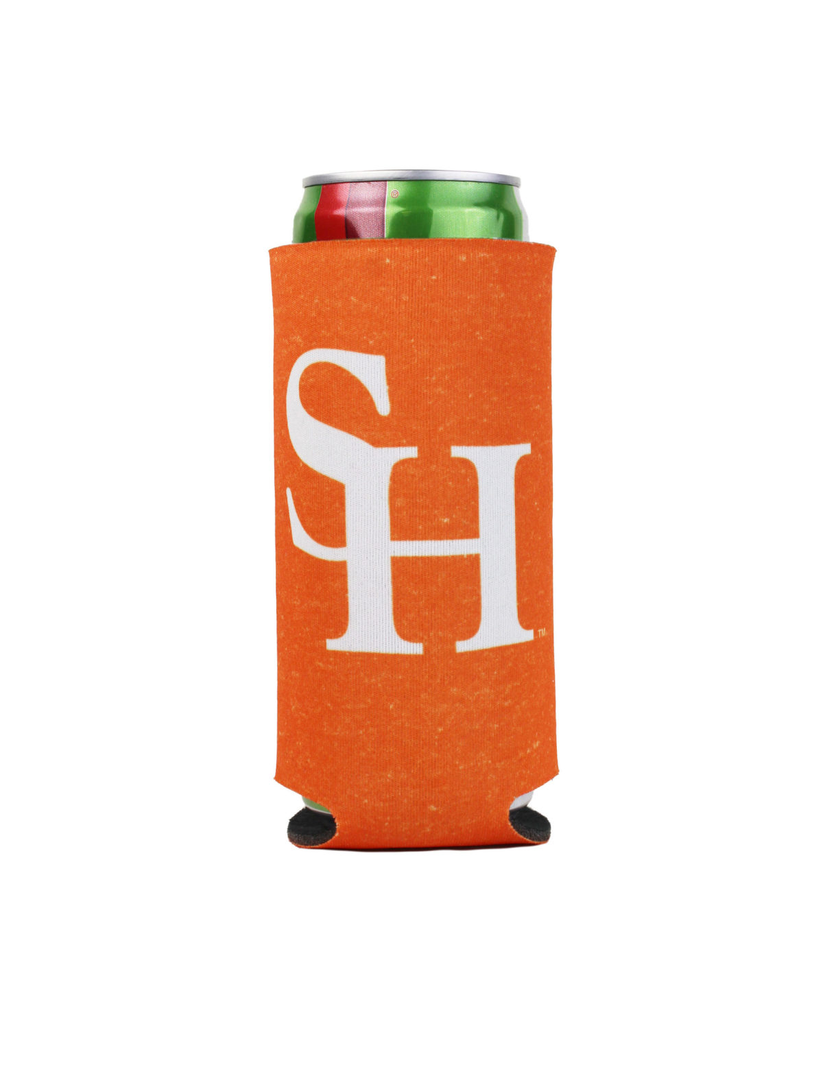 SHSU Heather Orange Tall Can Cooler - Barefoot Campus Outfitter