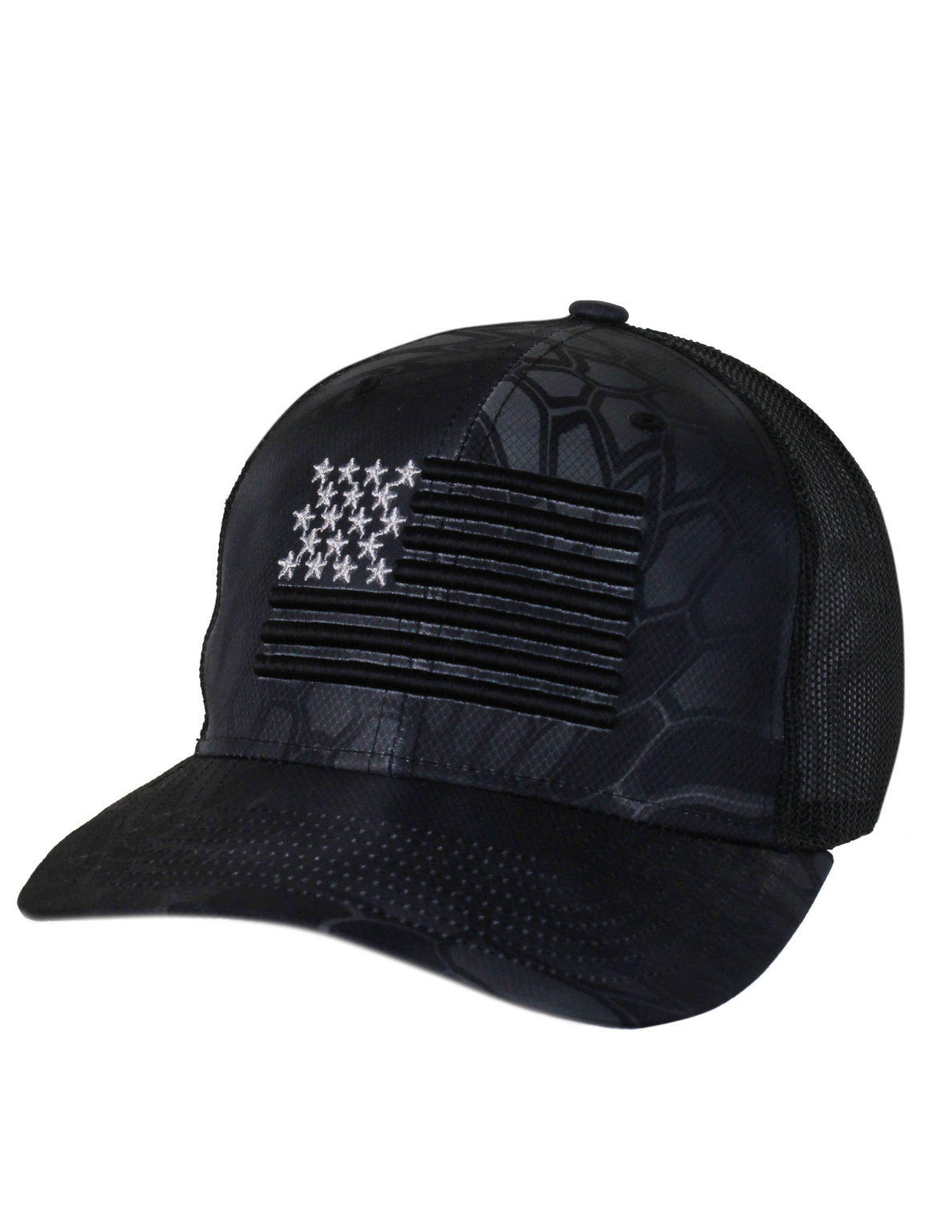 American Flag C 3D Adjustable Cap - Barefoot Campus Outfitter