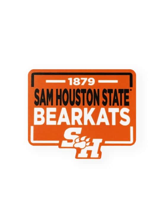 SHSU New Paw Logo Car Decal - Barefoot Campus Outfitter