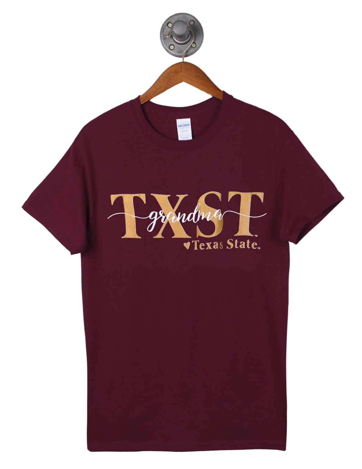 TXST Mom Circle of Love Decal - Barefoot Campus Outfitter