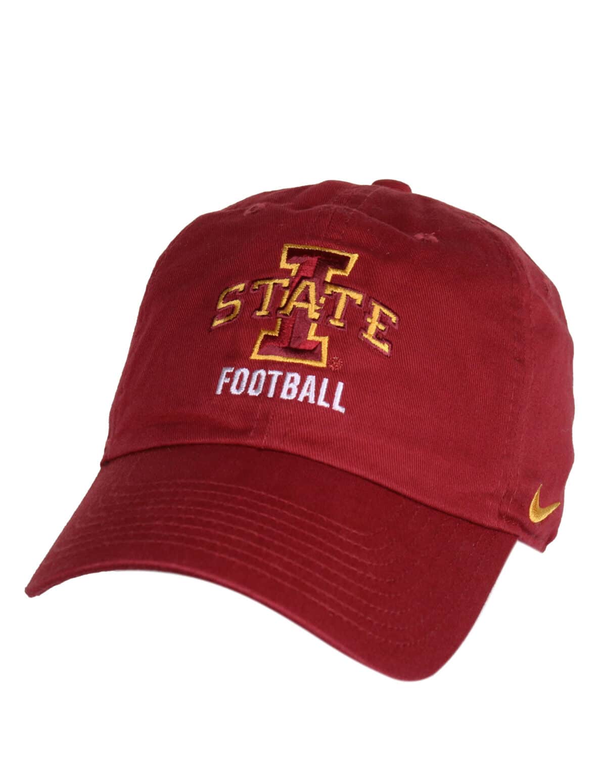 ISU Iowa State Over Nike Swoosh Cap - Barefoot Campus Outfitter