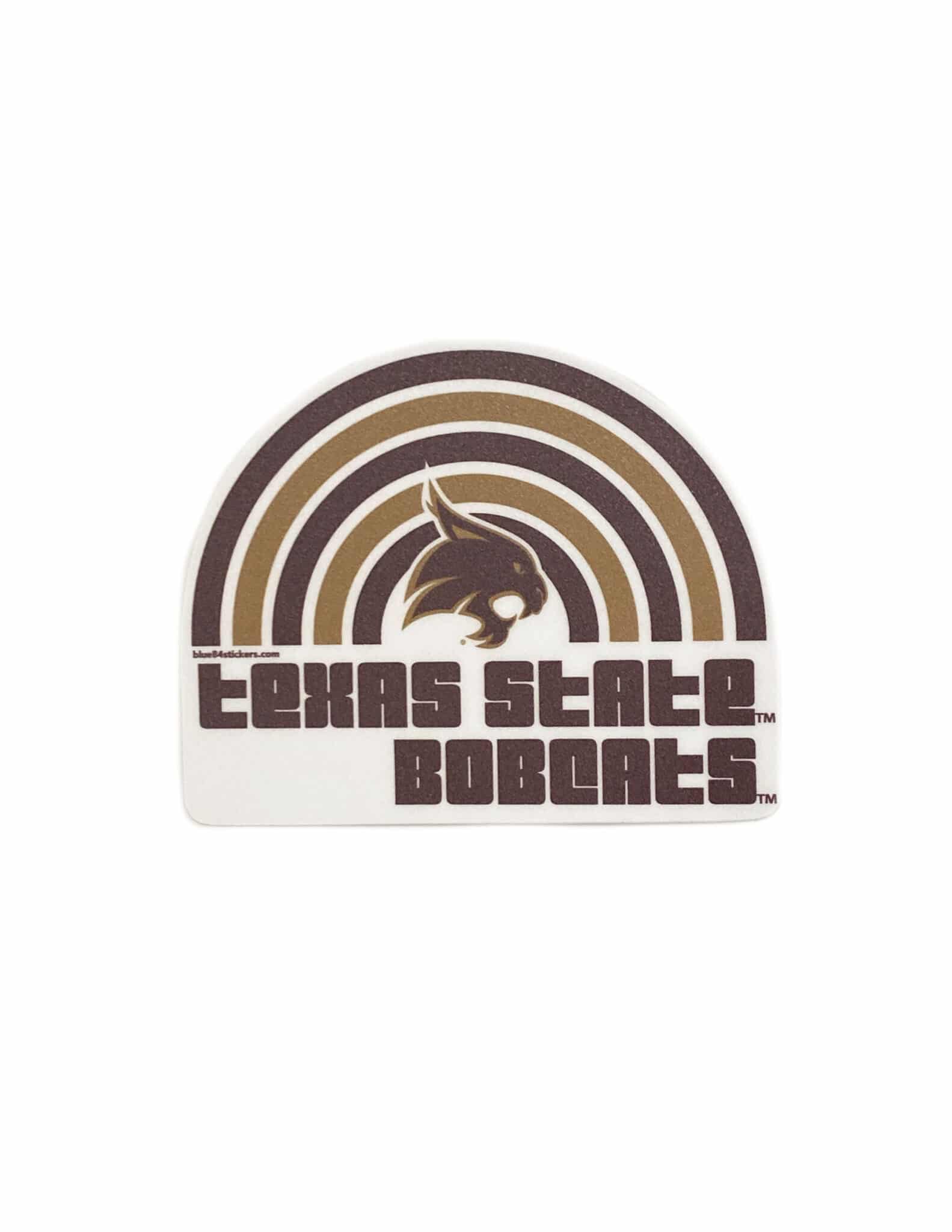 TXST Retro Rainbow Sticker - Barefoot Campus Outfitter