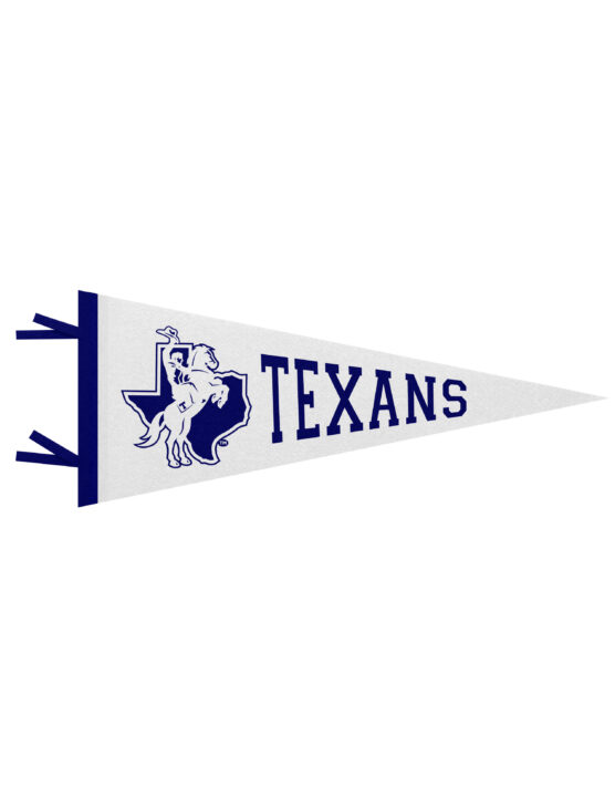 TSU Texan Rider Pennant - Barefoot Campus Outfitter