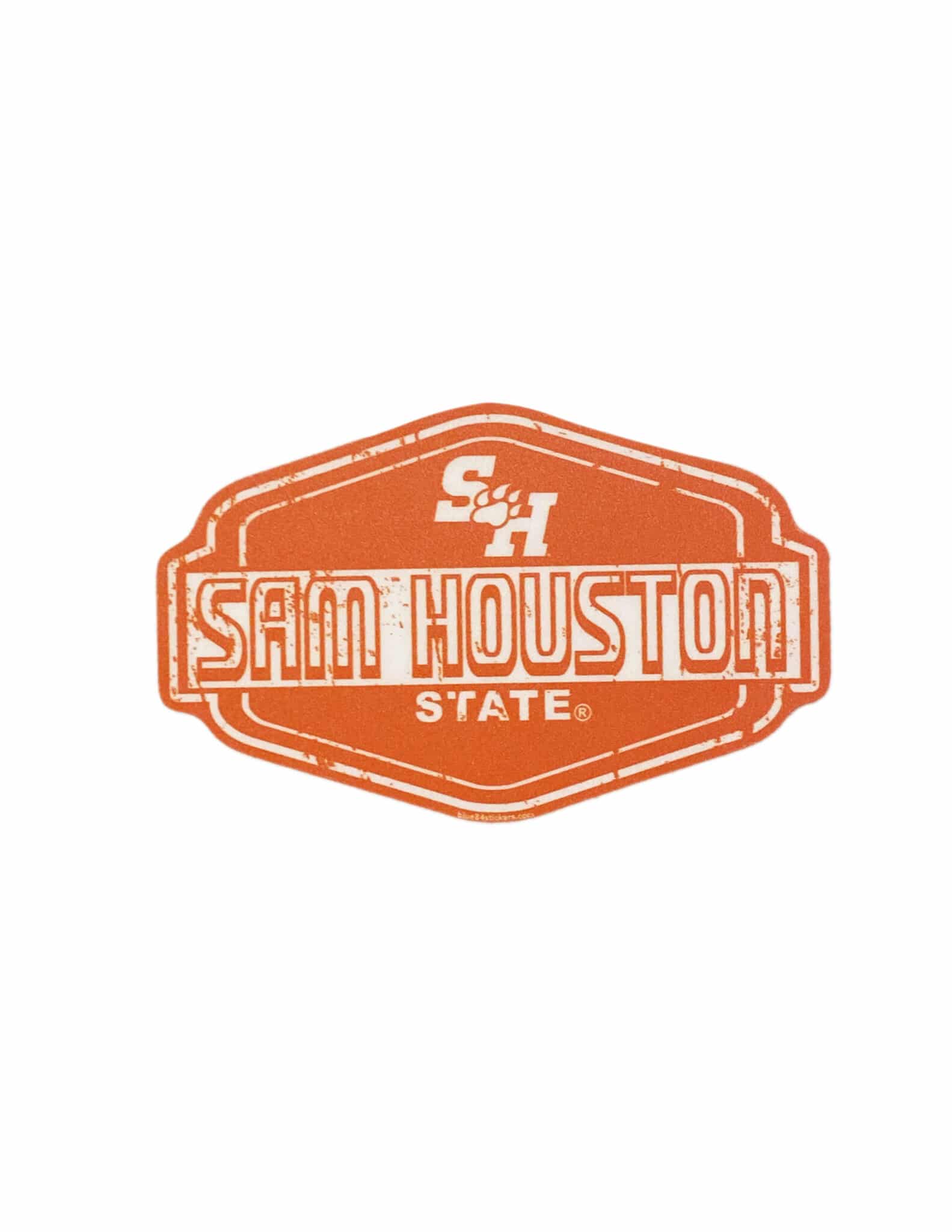 SHSU New Paw Logo Car Decal - Barefoot Campus Outfitter