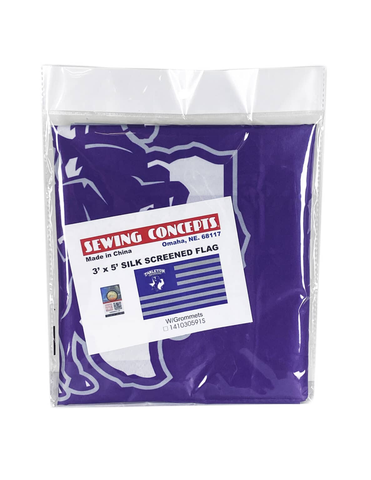 TSU Stripe Design Flag - Barefoot Campus Outfitter