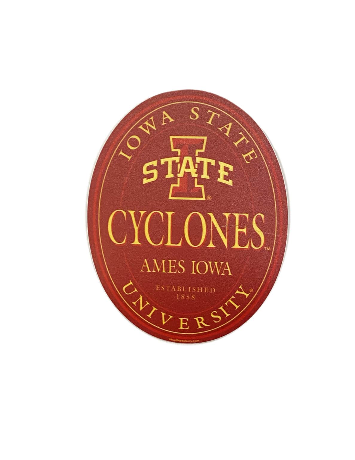 Iowa State Over Mom Decal - Barefoot Campus Outfitter
