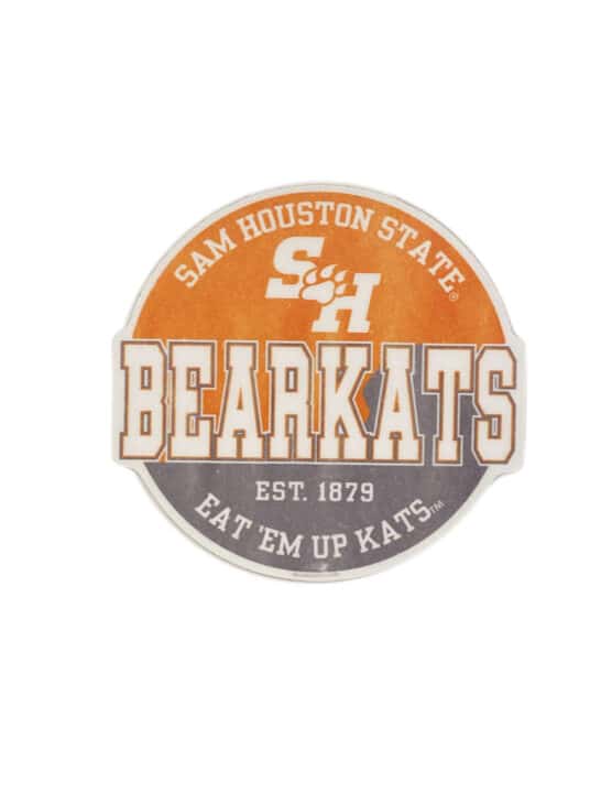 SHSU New Paw Logo Car Decal - Barefoot Campus Outfitter