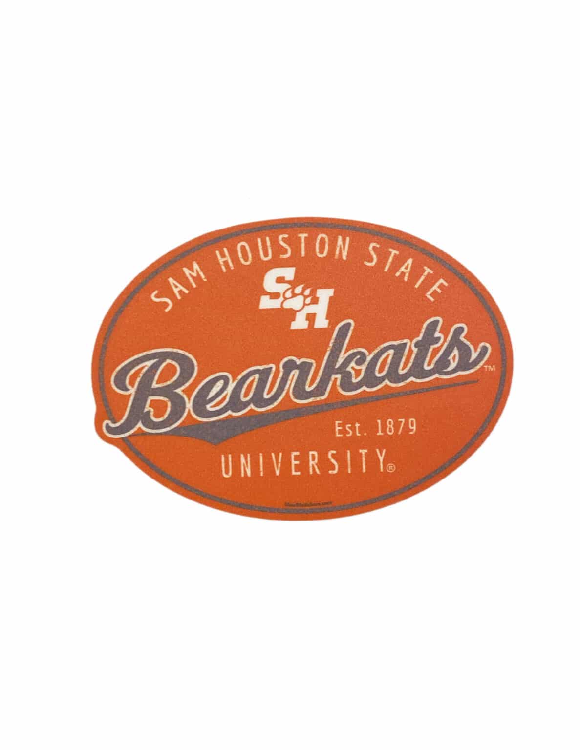 SHSU New Paw Logo Car Decal - Barefoot Campus Outfitter