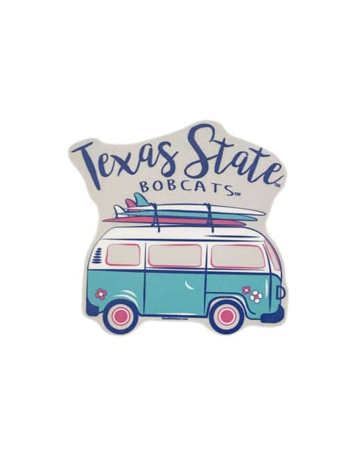 TXST Amerigo Lifestyle Sticker - Barefoot Campus Outfitter