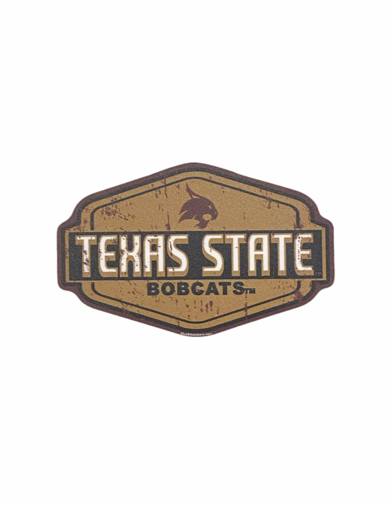 TXST Carbons Sticker - Barefoot Campus Outfitter