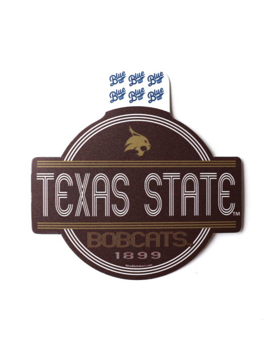 TXST Fun Stripes Sticker - Barefoot Campus Outfitter