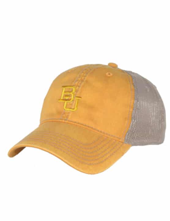 BU Interlocking BU Adjustable Cap - Barefoot Campus Outfitter