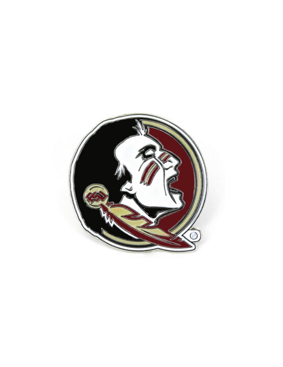 FSU Seminole Logo Lapel Pin - Barefoot Campus Outfitter