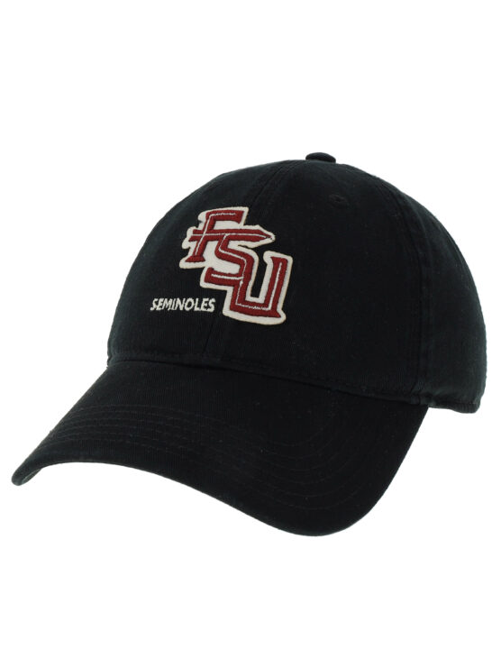 FSU Seminoles Stacked Adjustable Cap - Barefoot Campus Outfitter