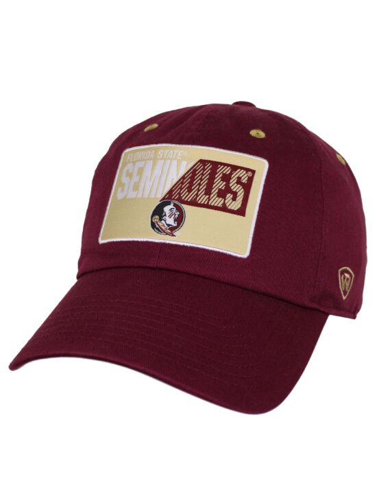 FSU Team Color Hat Adjustable Cap - Barefoot Campus Outfitter