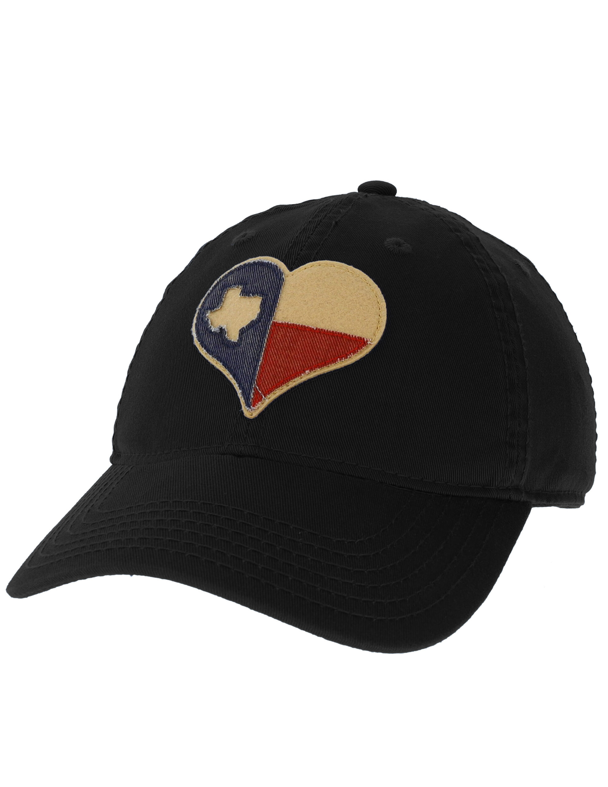 Heart With Texas Flag Cap - Barefoot Campus Outfitter