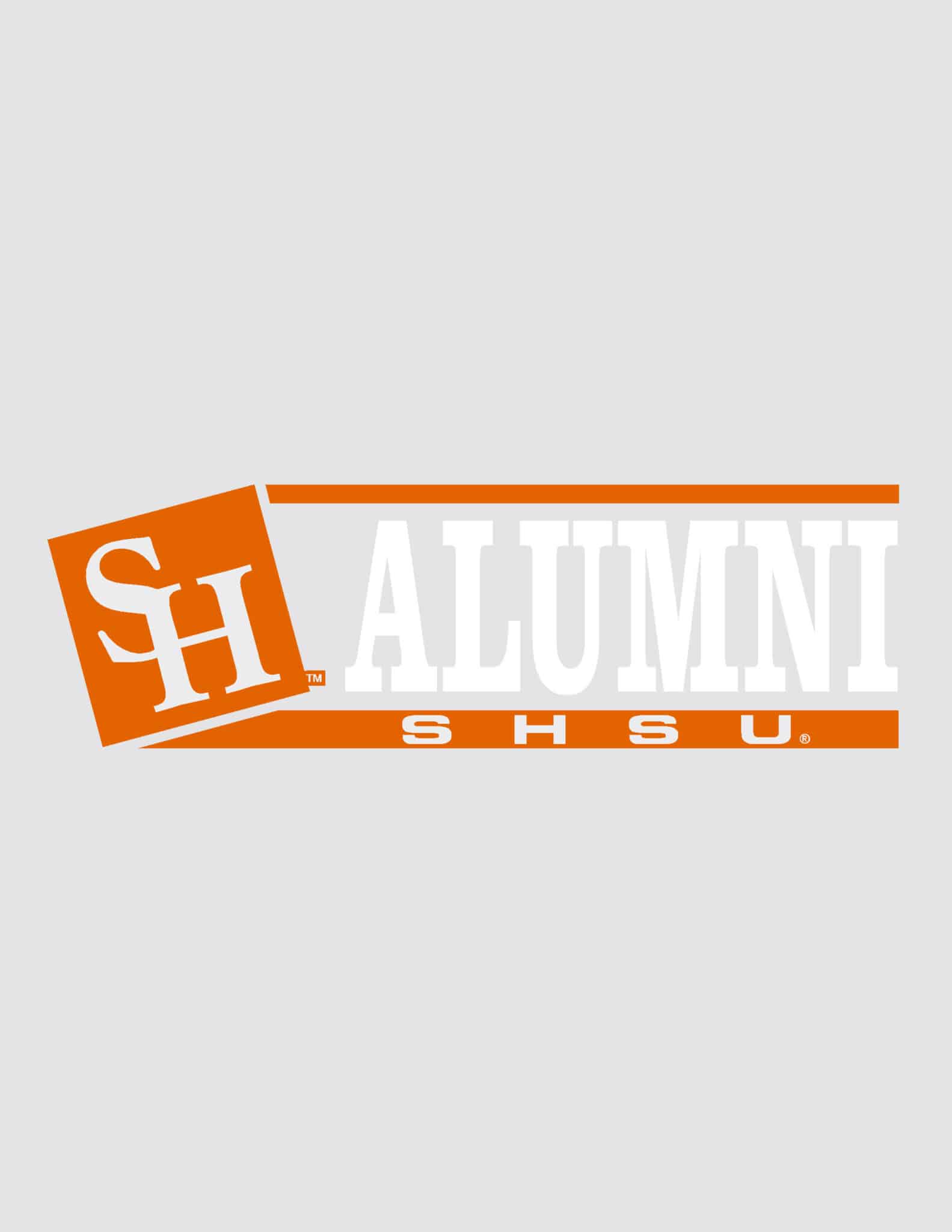 SHSU Logo Next To Alumni Over SH Decal - Barefoot Campus Outfitter