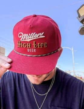 Miller High Life Coachella Adjustable Cap - Barefoot Campus Outfitter