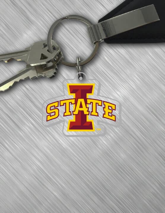I-State Mascot Key Tag - Barefoot Campus Outfitter