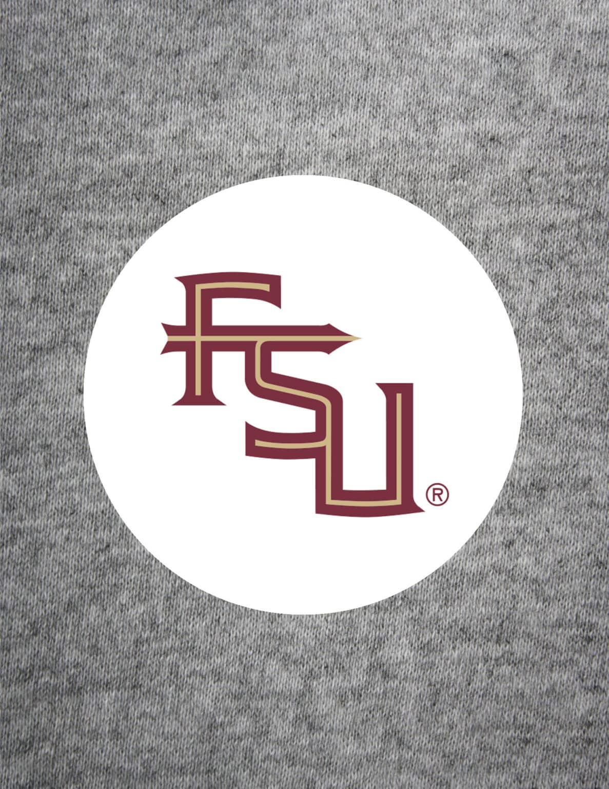 FSU 2.5" FSU Button - Barefoot Campus Outfitter