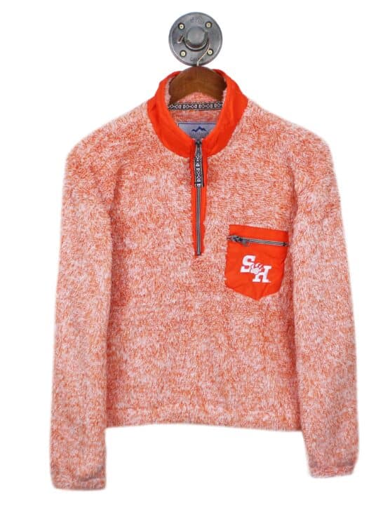 SHSU Flecked Double Plush 1/4 Zip - Barefoot Campus Outfitter