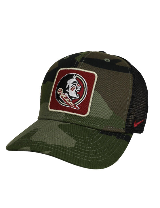FSU Camo C99 Trucker - Barefoot Campus Outfitter