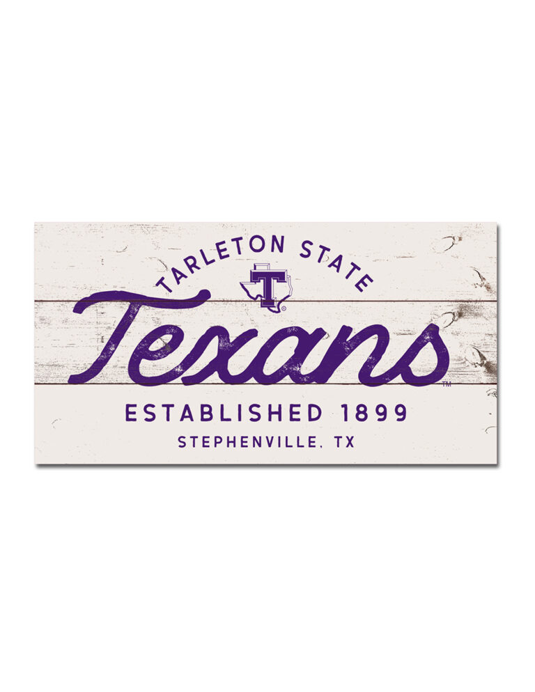 TSU Tryouts Wood Plank Sign - Barefoot Campus Outfitter