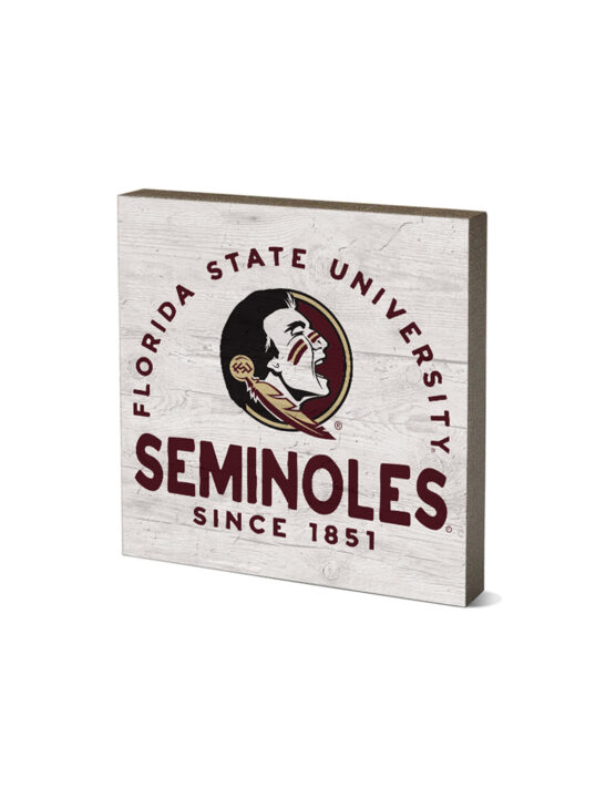 FSU Transcendent Wood Table Top Square - Barefoot Campus Outfitter