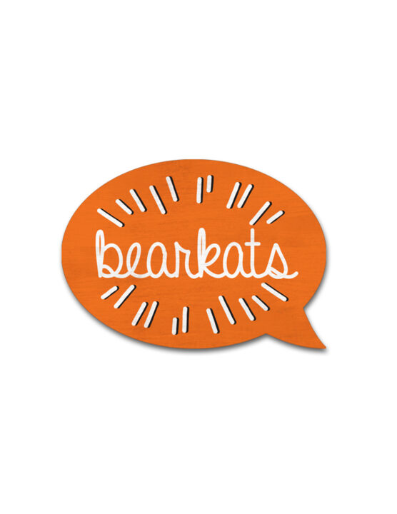 SHSU Firework Word Bubble Magnet - Barefoot Campus Outfitter