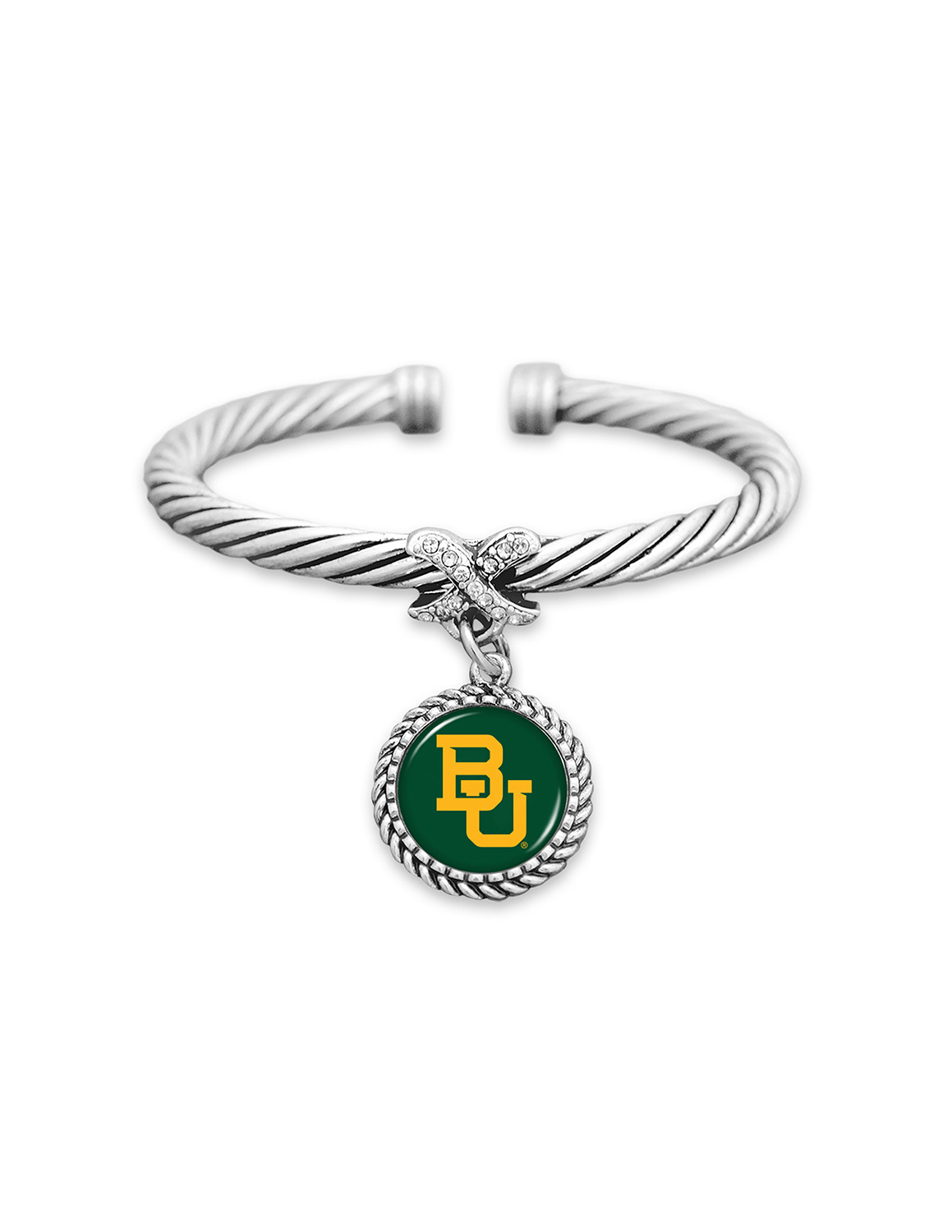 BU X Bangle Cuff Bracelet - Barefoot Campus Outfitter