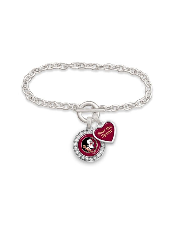 FSU Spirit Slogan Bracelet - Barefoot Campus Outfitter