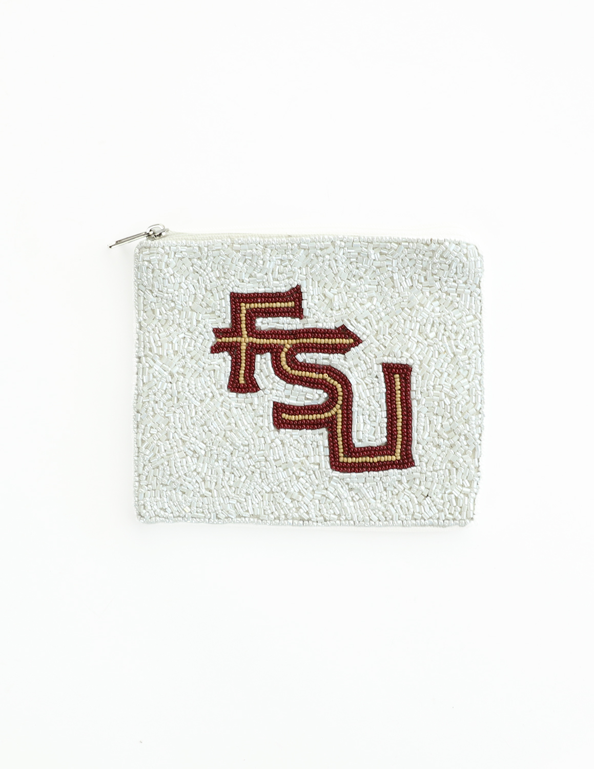 FSU Beaded Pouch - Barefoot Campus Outfitter