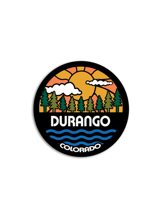 Durango Wilks Sun/Pines/Waves Sticker - Barefoot Campus Outfitter