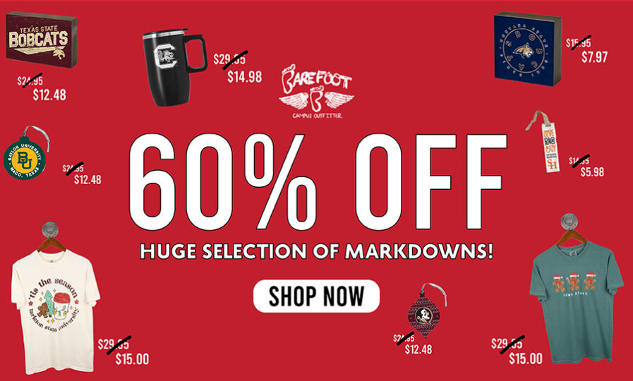 University Apparel at its Finest | Barefoot Campus Outfitter