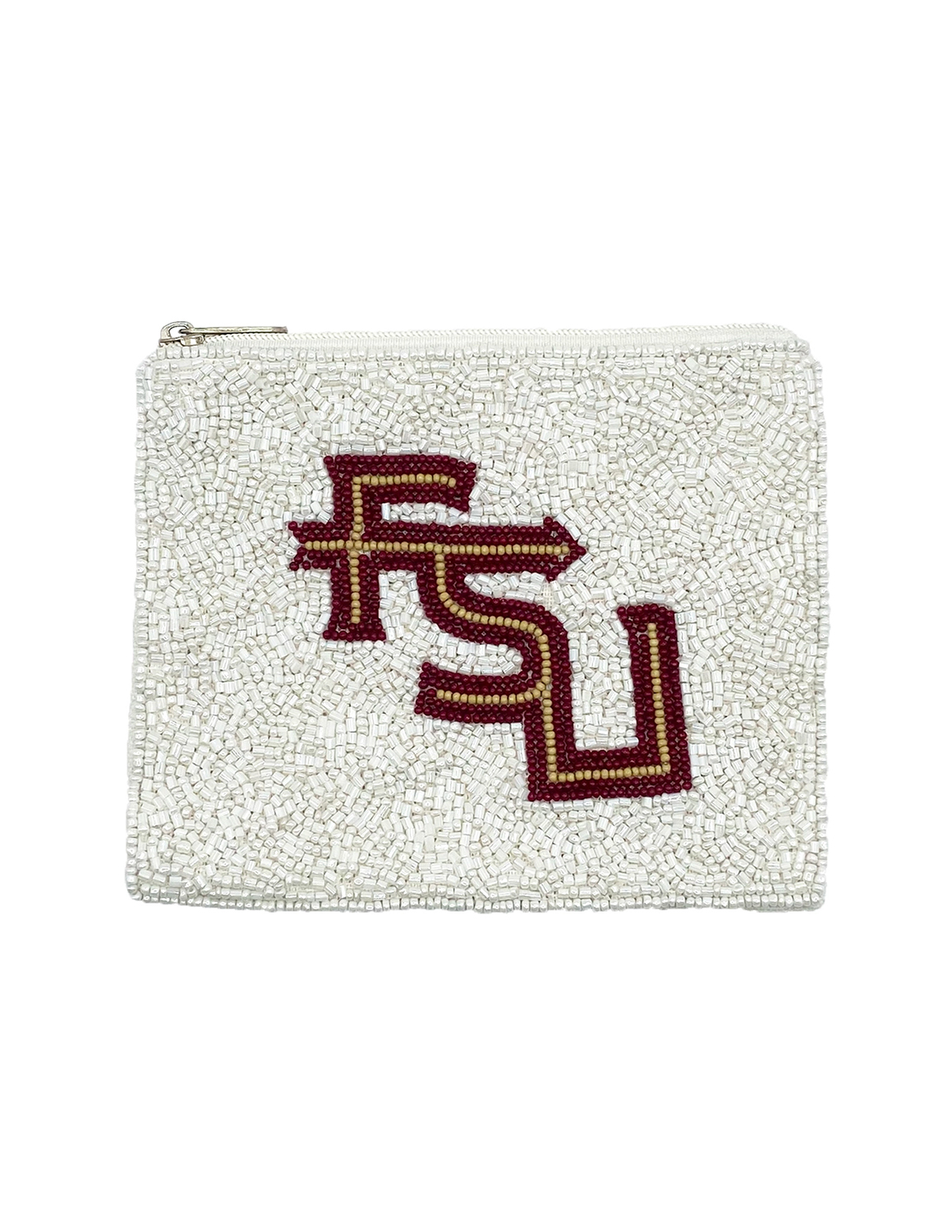 FSU Beaded Pouch - Barefoot Campus Outfitter