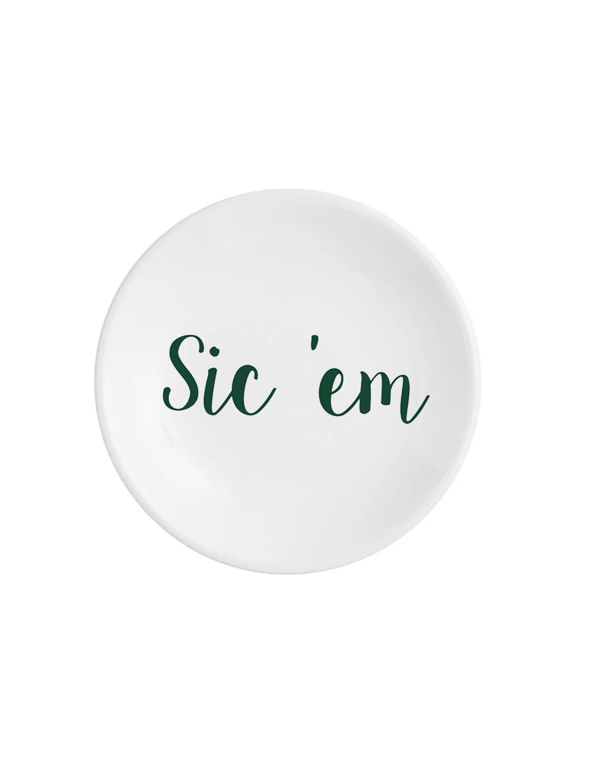 Sic 'Em Ring Dish - Barefoot Campus Outfitter